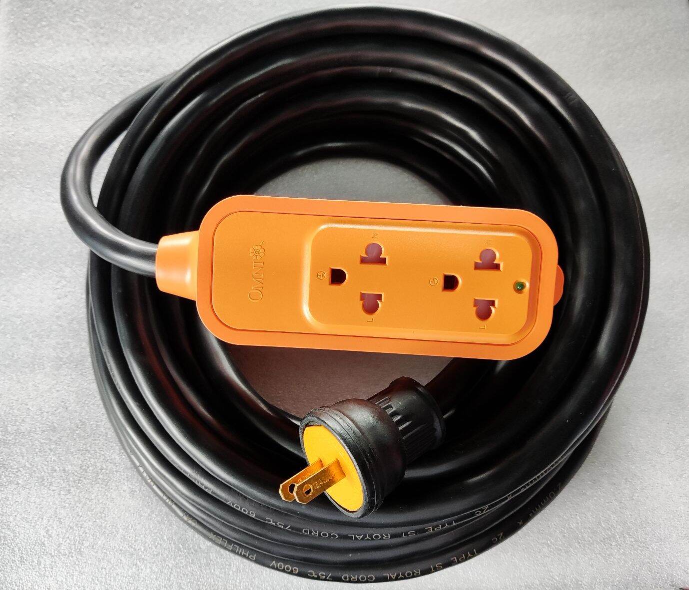 INDUSTRIAL EXTENSION CORD HEAVY DUTY 14/2 ROYAL CORD 1 TO 12 METERS ...