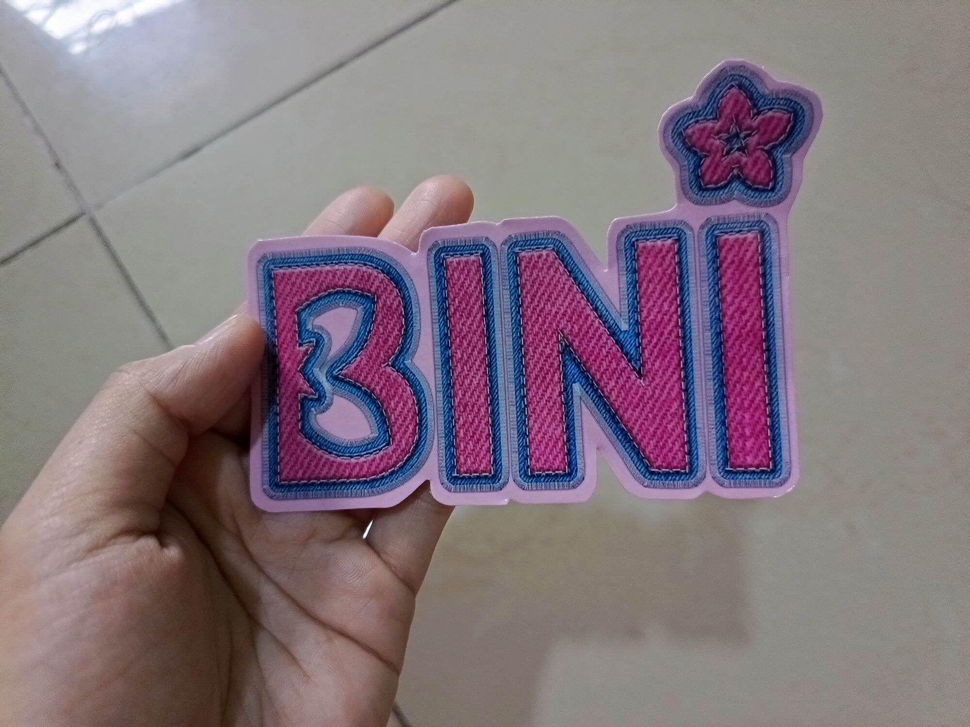 BINI Logo Laminated Stickers | Lazada PH