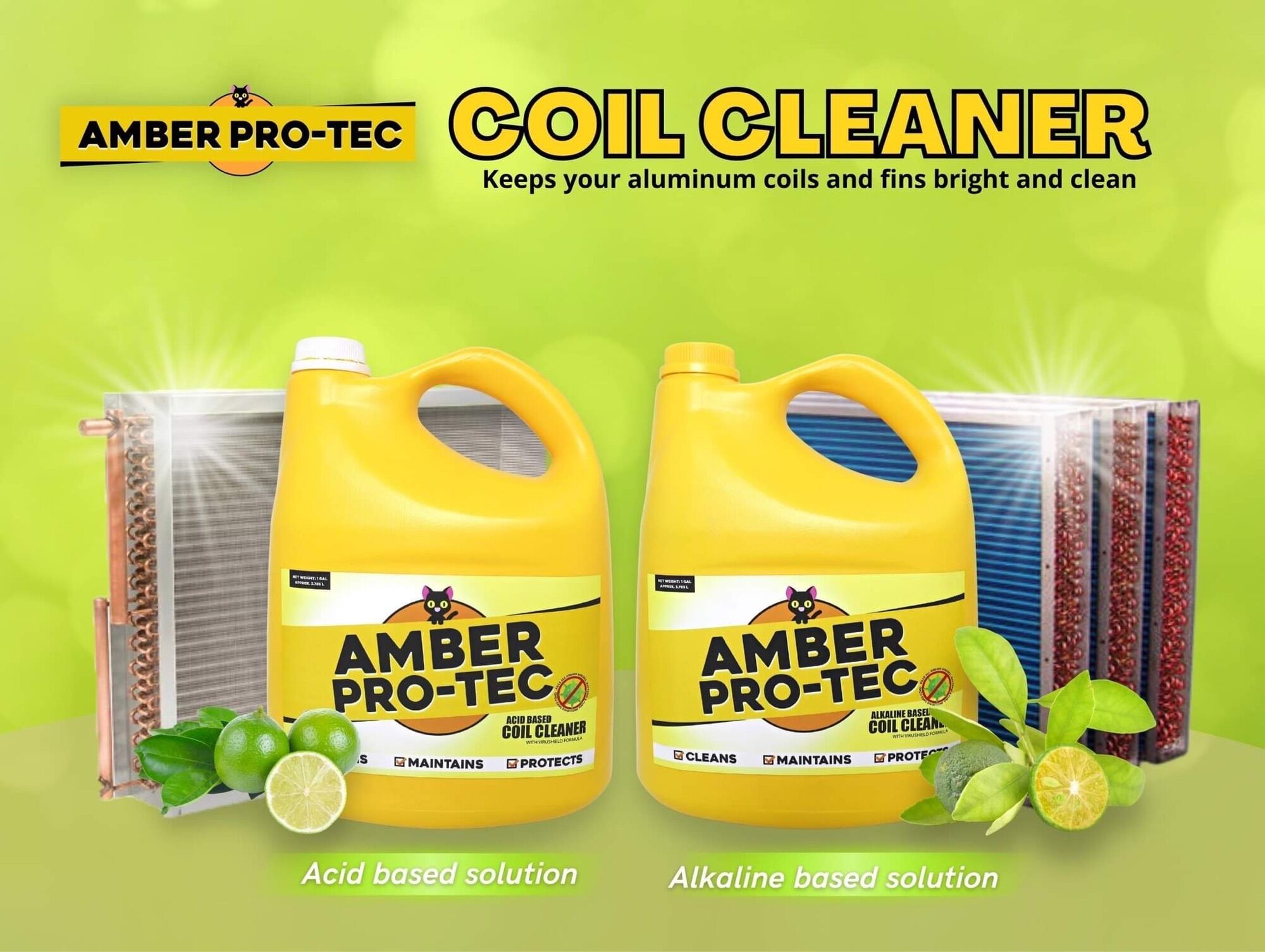 Amber Pro-Tec Coil Cleaner 1 gallon | Lazada PH
