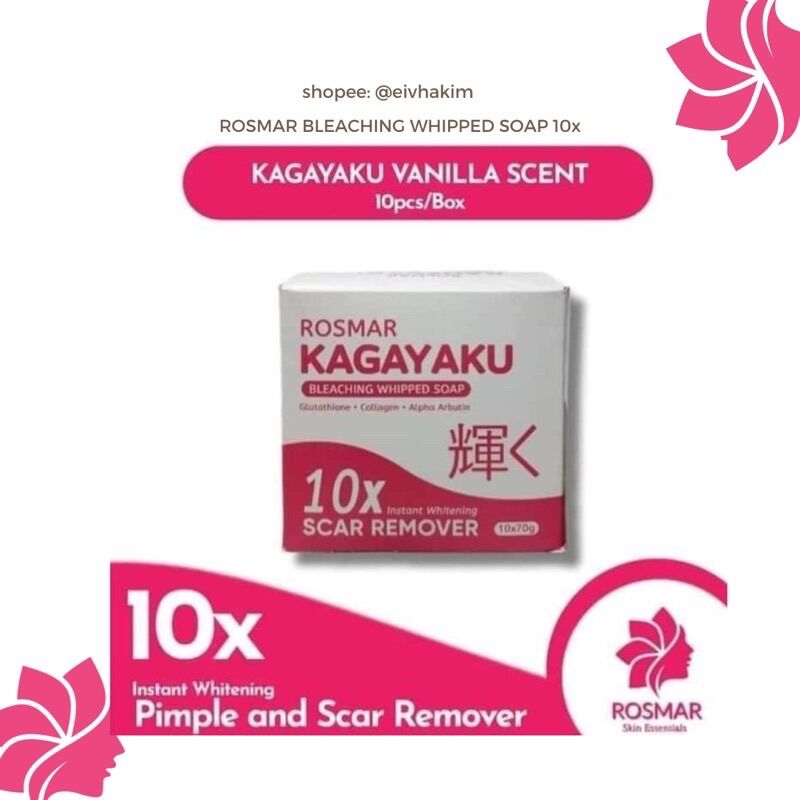 Rosmar Soap Kagayaku Soap 10pcs (New Packaging)!! All variants ...